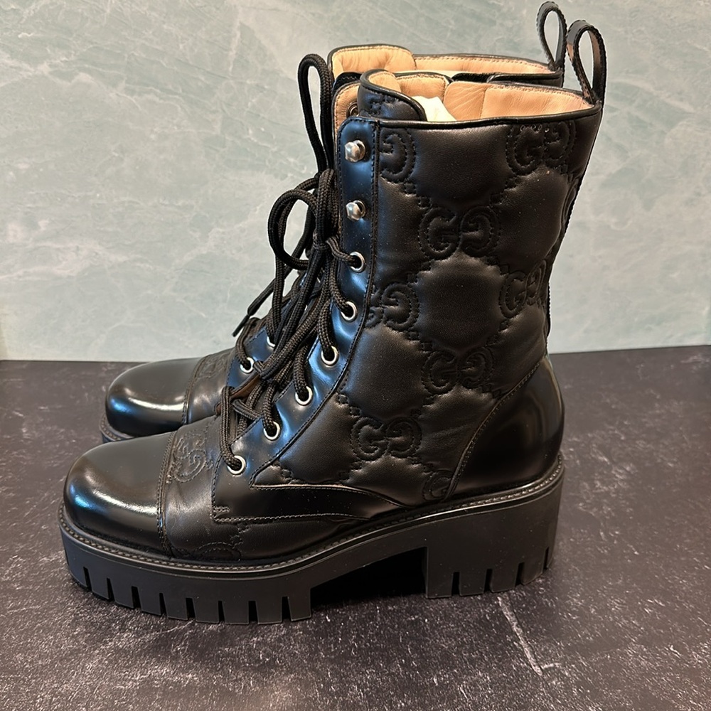 Gucci Leather Boots - Gem